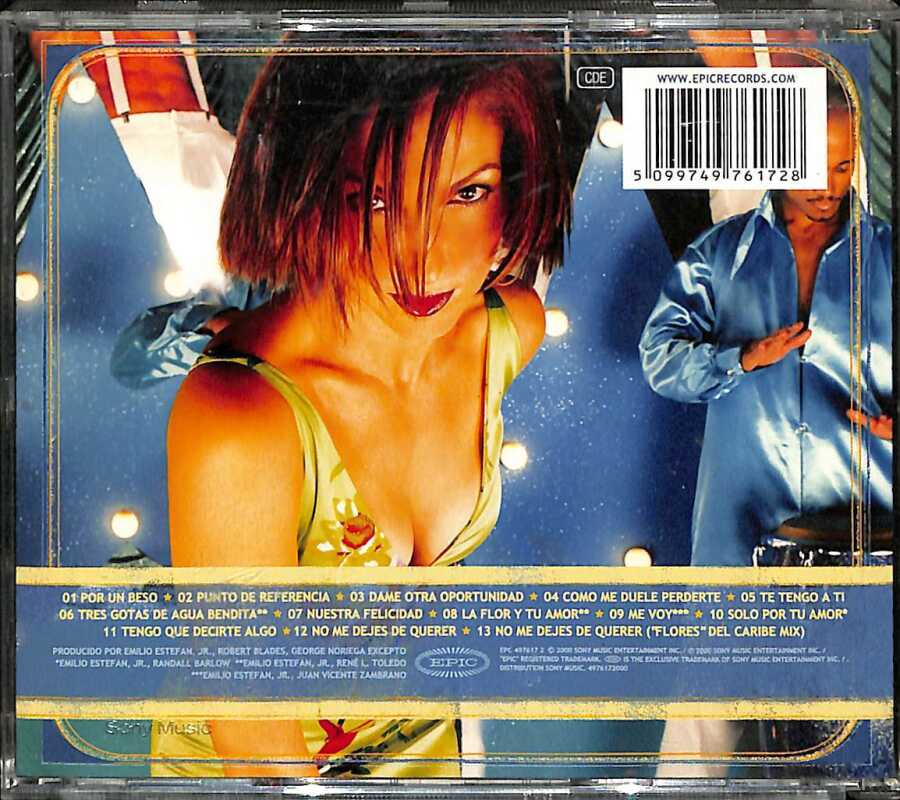 Alma Caribena *Gloria Estefan* ( İkinci El ) CD Müzik CD1601 Yabancı