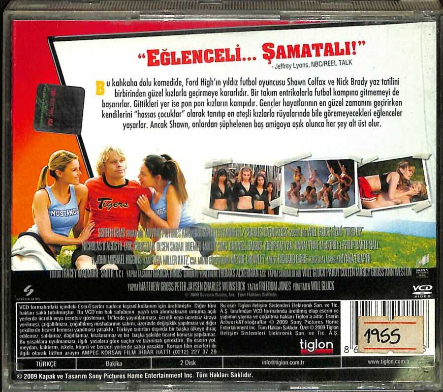Ateşli Gençlik (Fired Up) VCD Film VCD18219 Yabancı