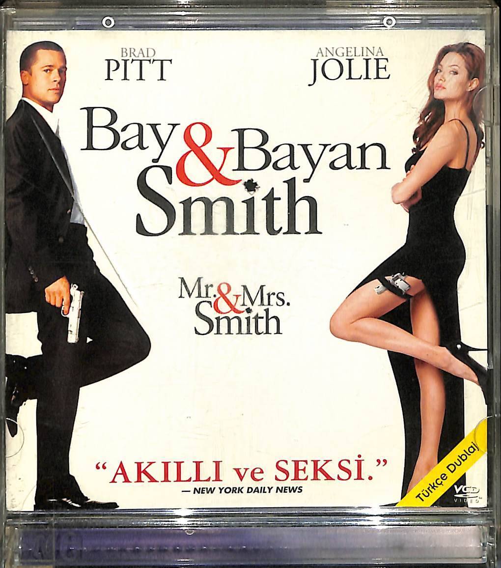 Bayan & Bayan Smith (Brad Pitt-Angelina Jolie) VCD Film VCD14941 Yabancı