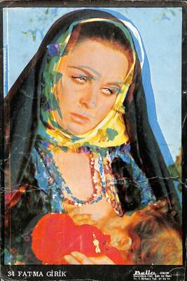 Fatma Girik Kartpostal KRT13184 Yerli Artist Kartpostalı
