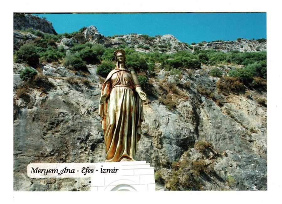 İzmir Efes Meryem Ana Kartpostal KRT6021 İzmir