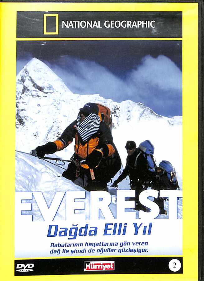 National Geographic DVD Film - Everest Dağda Elli Yıl DVD2213 Yabancı