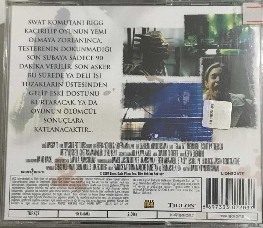 Testere 4 - VCD Film VCD16338 Yabancı