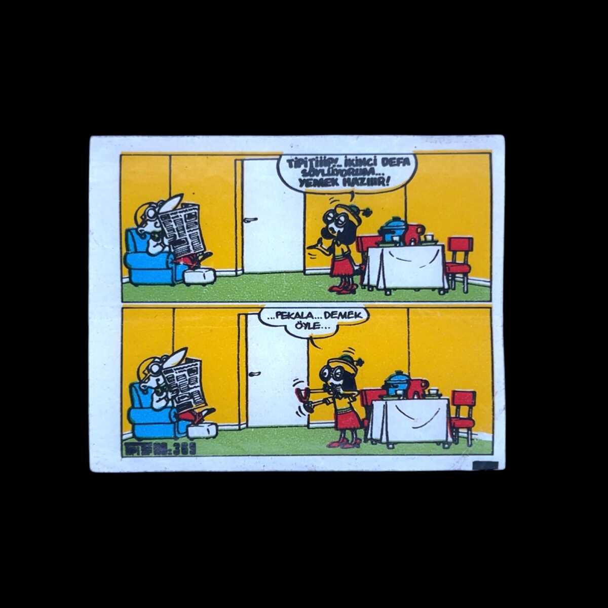 Tipi Tip Sticker No 369 -1980 Ler#SKZ267