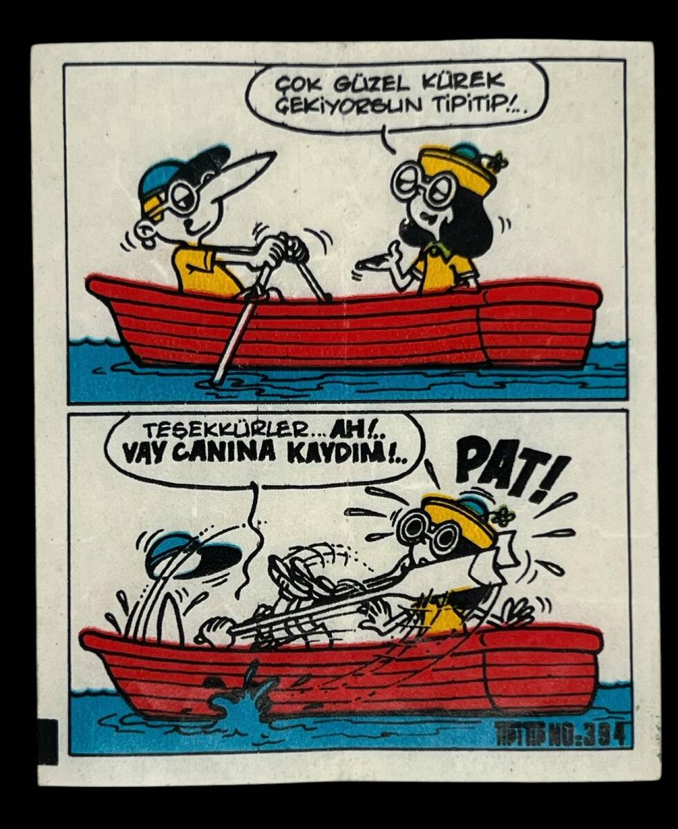 Tipi Tip Sticker No 394 -1980 Ler#SKZ379