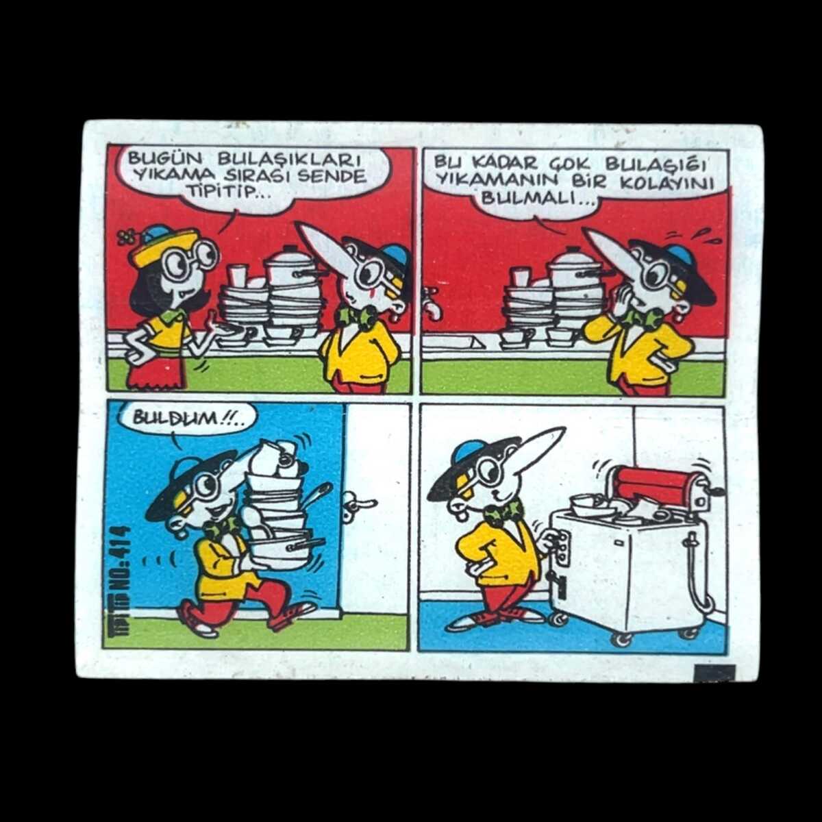 Tipi Tip Sticker No 415 -1980 Ler#SKZ257