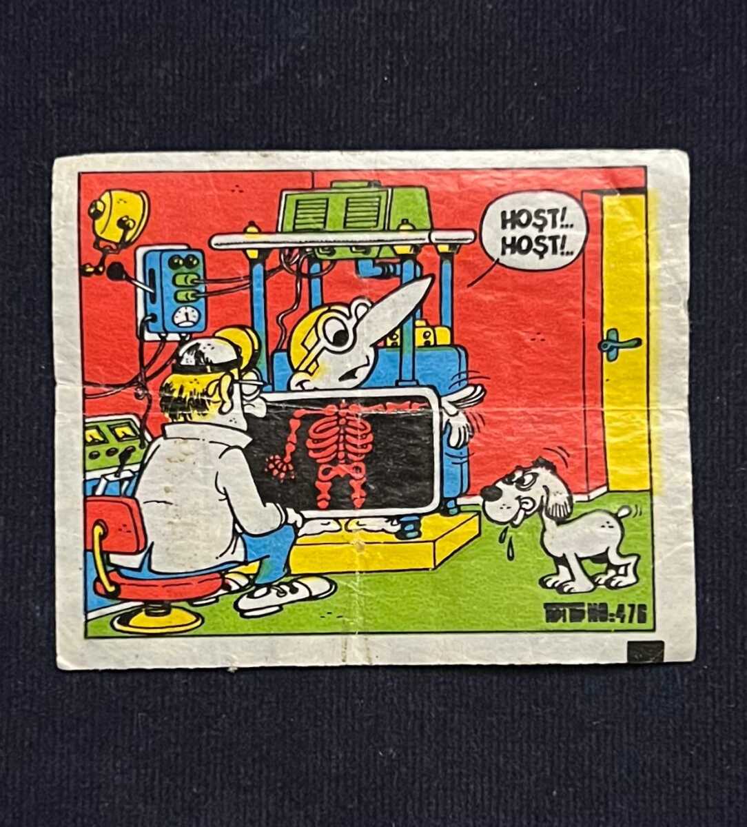Tipi Tip Sticker No 476 -1980 Ler#SKZ195