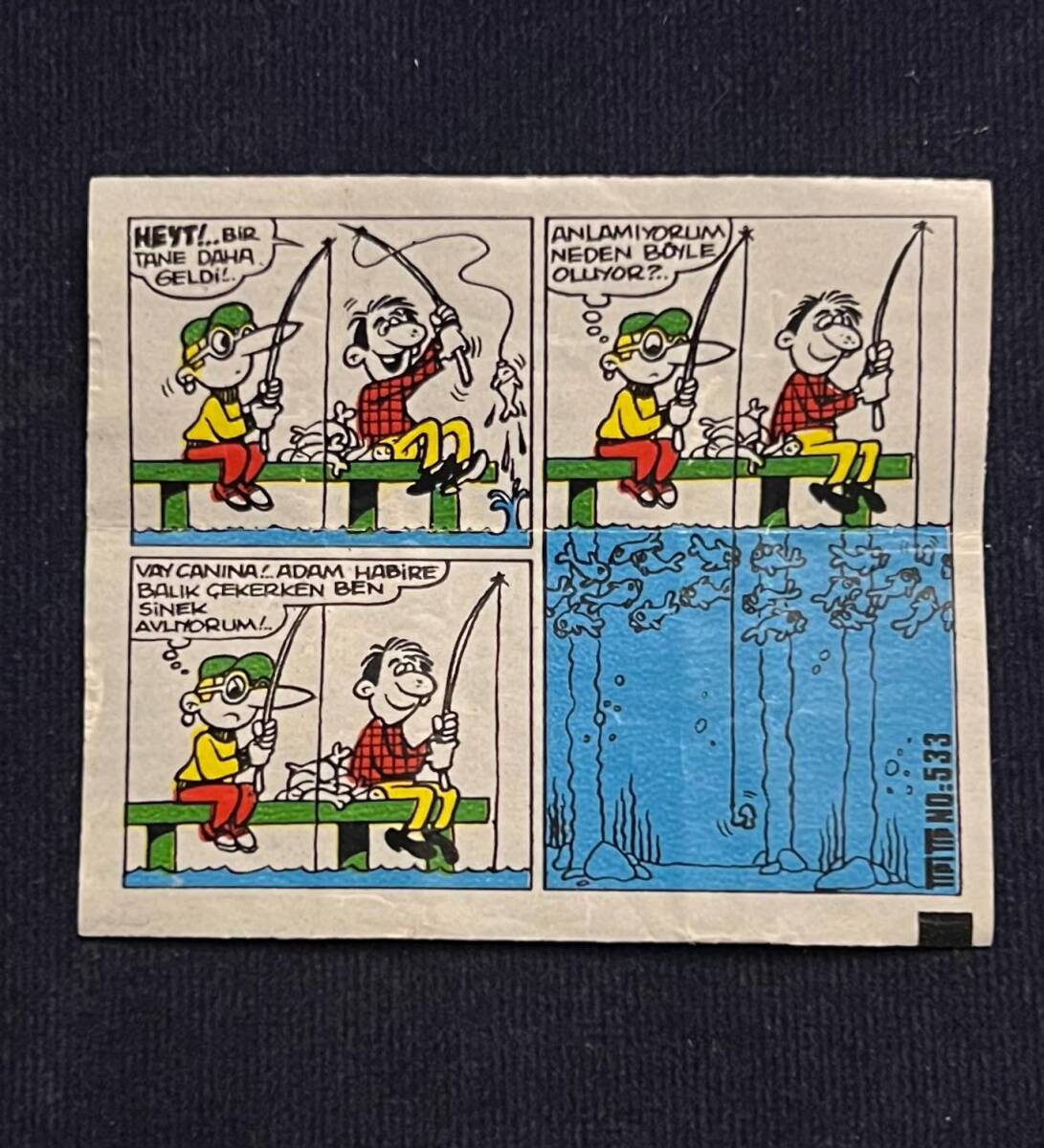 Tipi Tip Sticker No 533 -1980 Ler#SKZ180