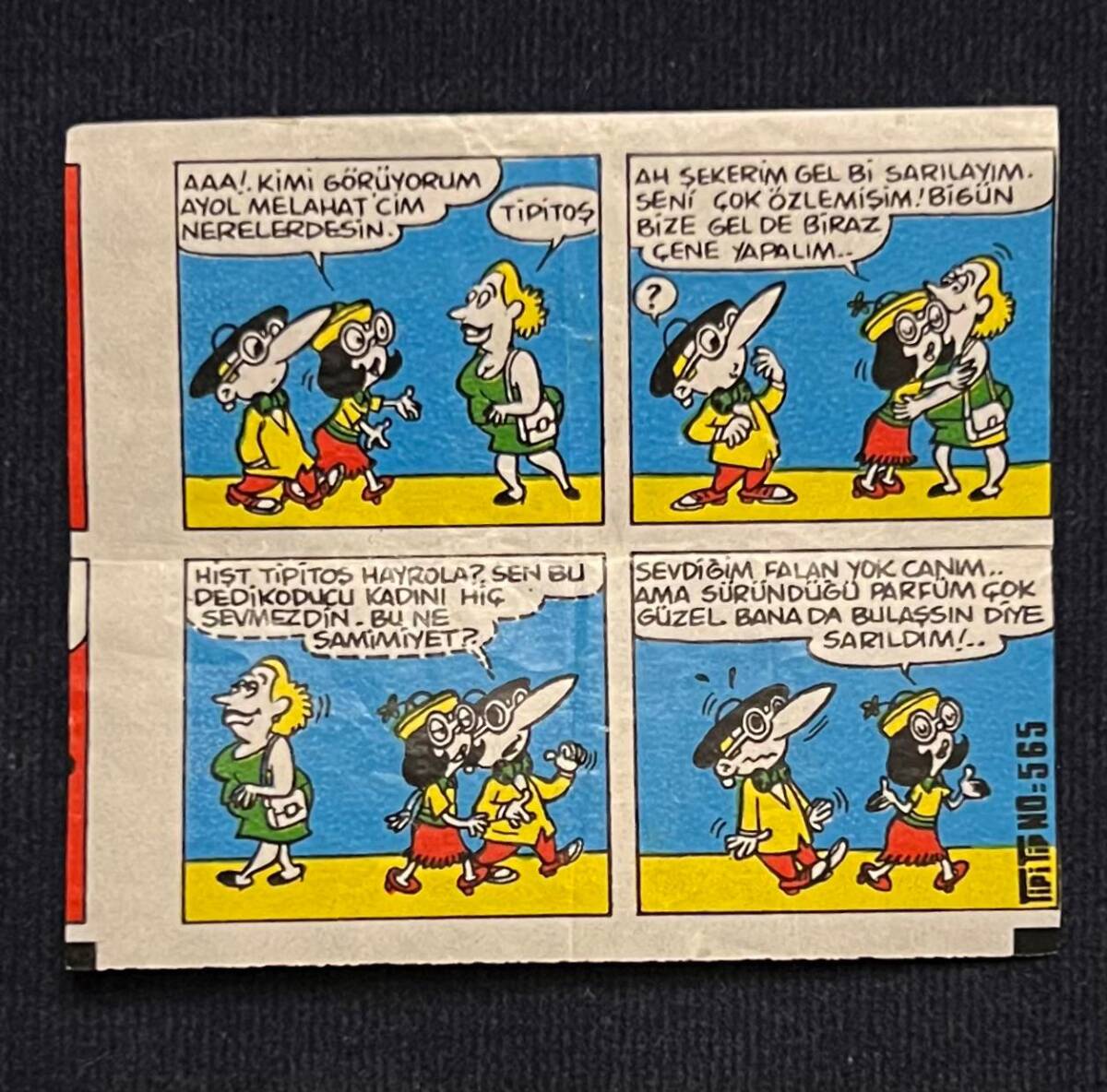 Tipi Tip Sticker No 565 -1980 Ler#SKZ167