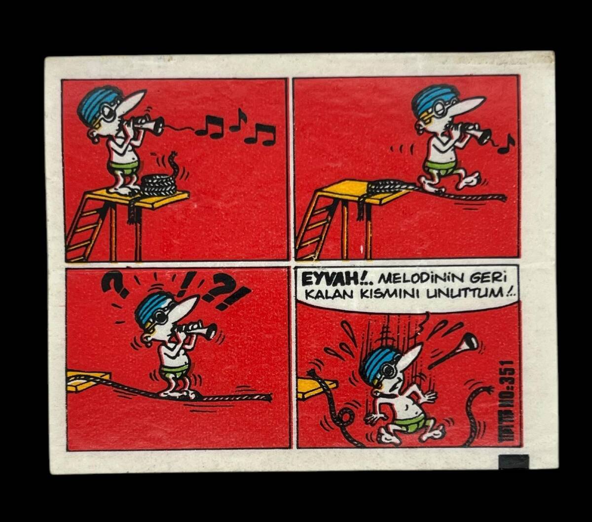 TİPİTİP TİPİ TİP No 351 Sakız Kağıdı Stickers SKZ753