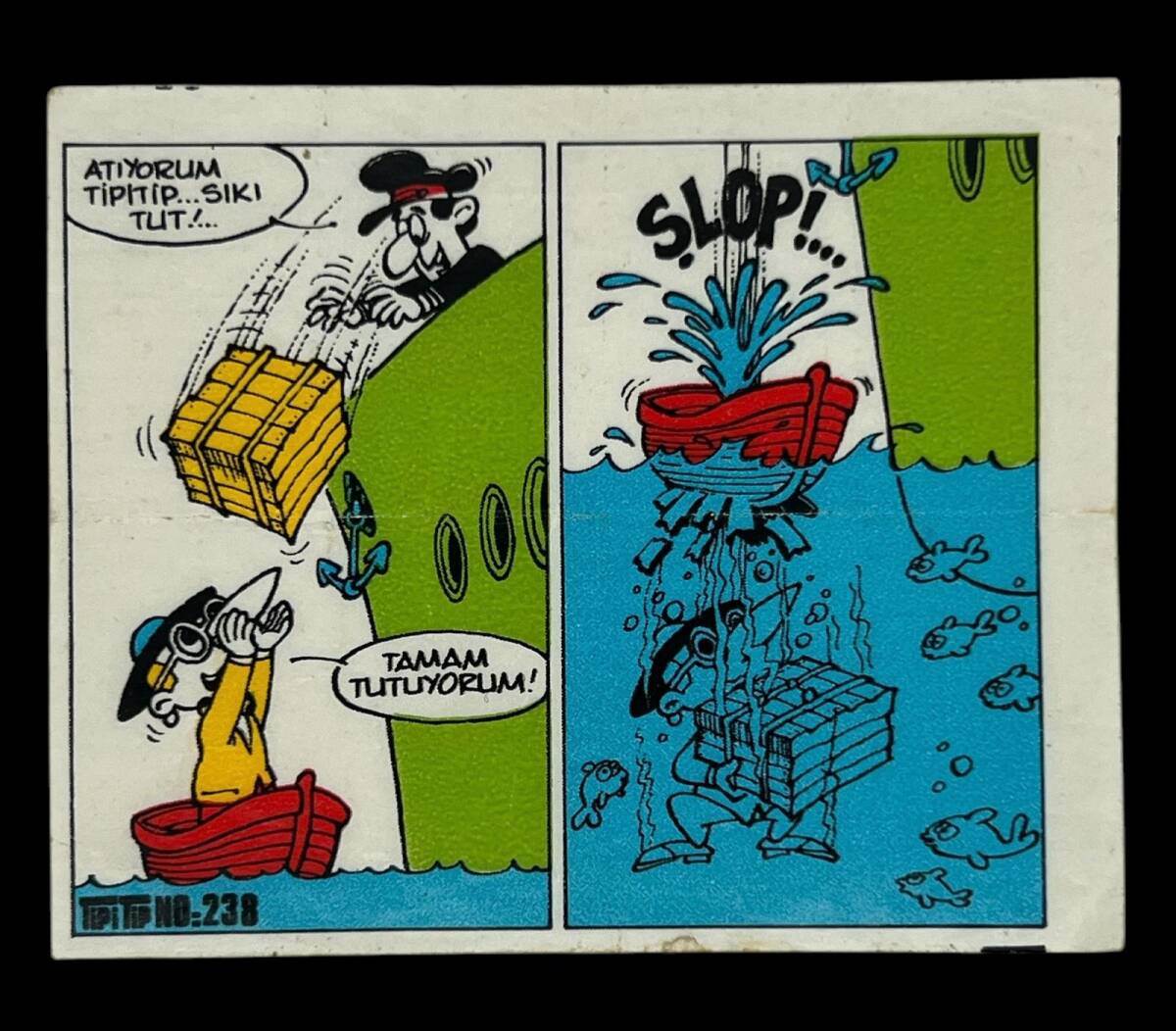 TİPİTİP TİPİ TİP Orjinal Sticker Sakız Kağıdı No 238 SKZ572