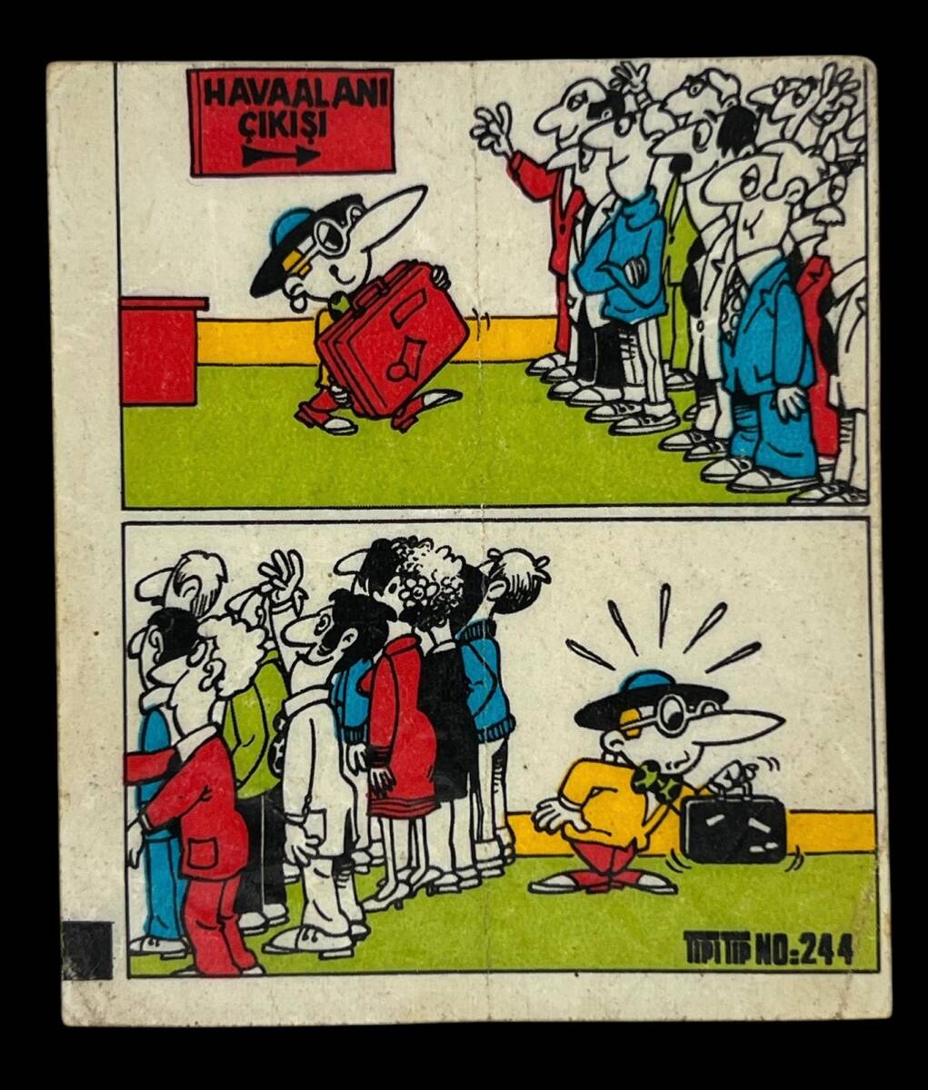 TİPİTİP TİPİ TİP Orjinal Sticker Sakız Kağıdı No 244 SKZ566