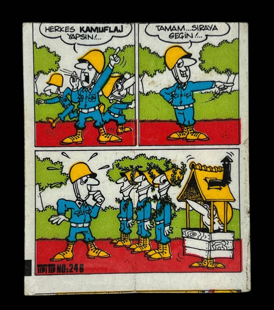 TİPİTİP TİPİ TİP Orjinal Sticker Sakız Kağıdı No 246 SKZ561