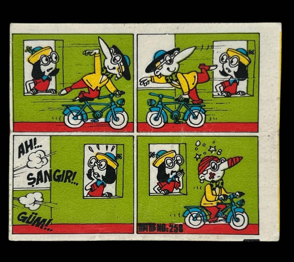 TİPİTİP TİPİ TİP Orjinal Sticker Sakız Kağıdı No 258 SKZ539