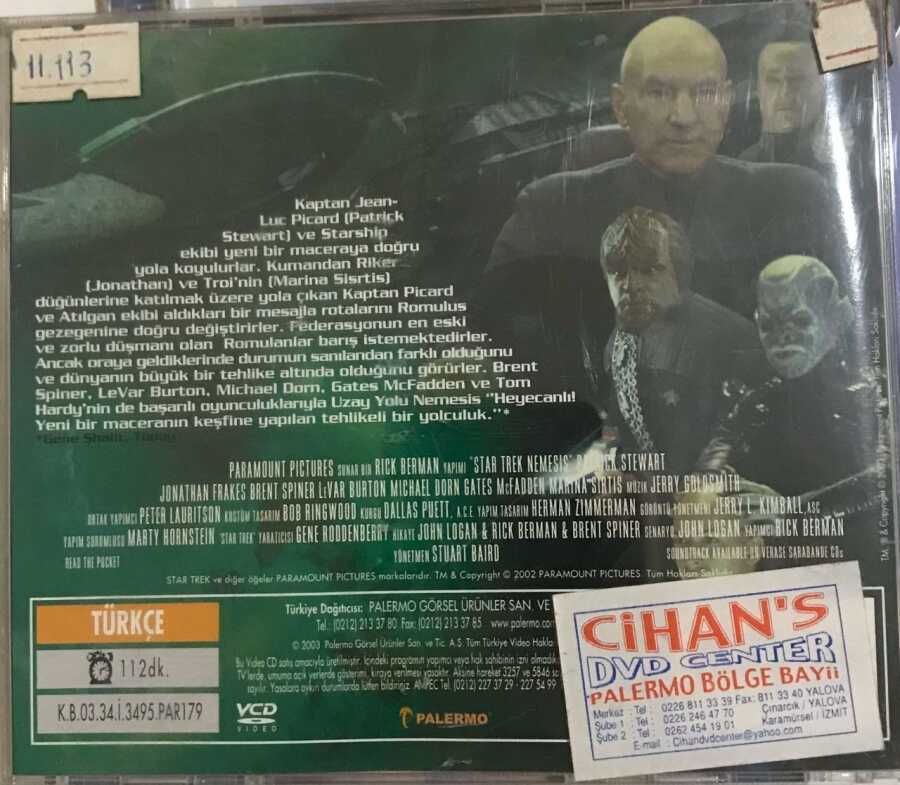 Uzay Yolu VCD Film VCD16377 Yabancı