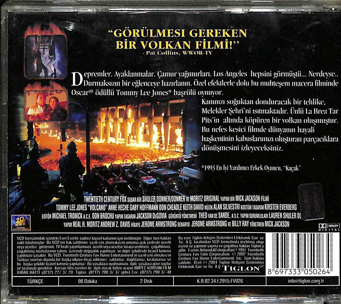 Volcano (Tommy Lee Jones) VCD Film VCD13949 Yabancı
